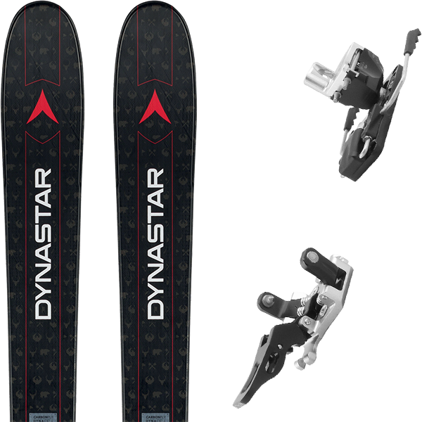 Dynastar Vertical eagle 19 + guide 12 stopper 105 gris 19 sur SportAdvice